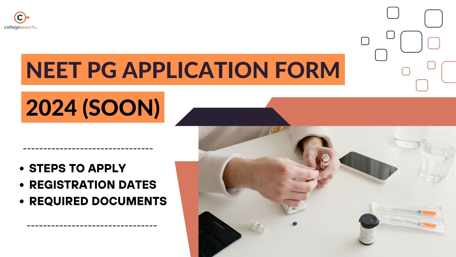 NEET PG Application Form 2024 (Released) - Steps to Register Your Form Online | CollegeSearch